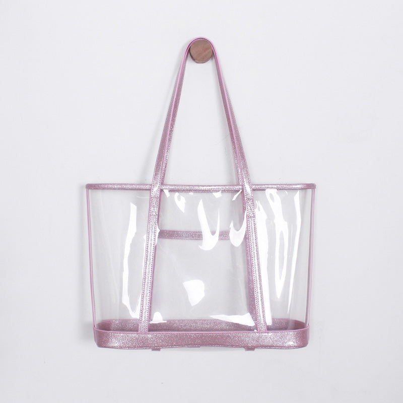 grace clear pink shoulder bag – miimmiim