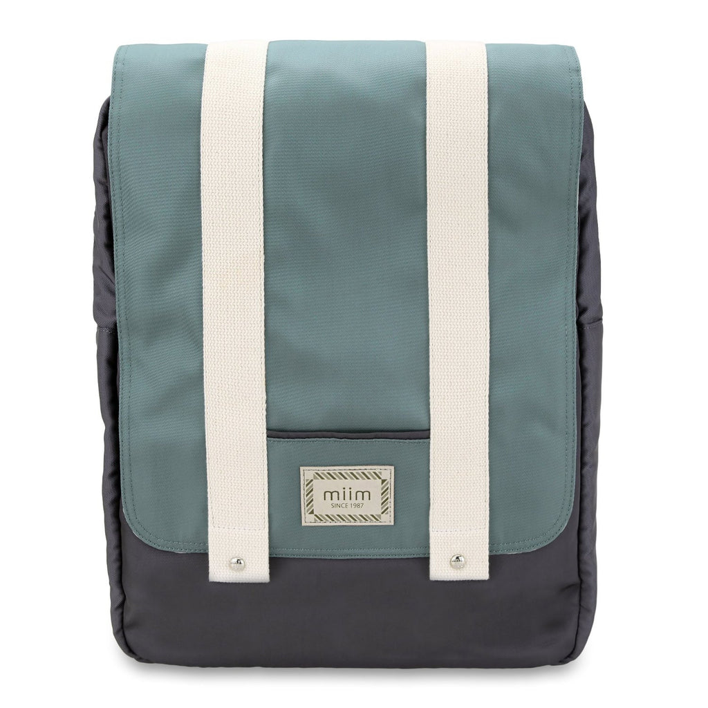 Macaron Backpack for Laptops up to 15" (Gray and Blue) – miimmiim