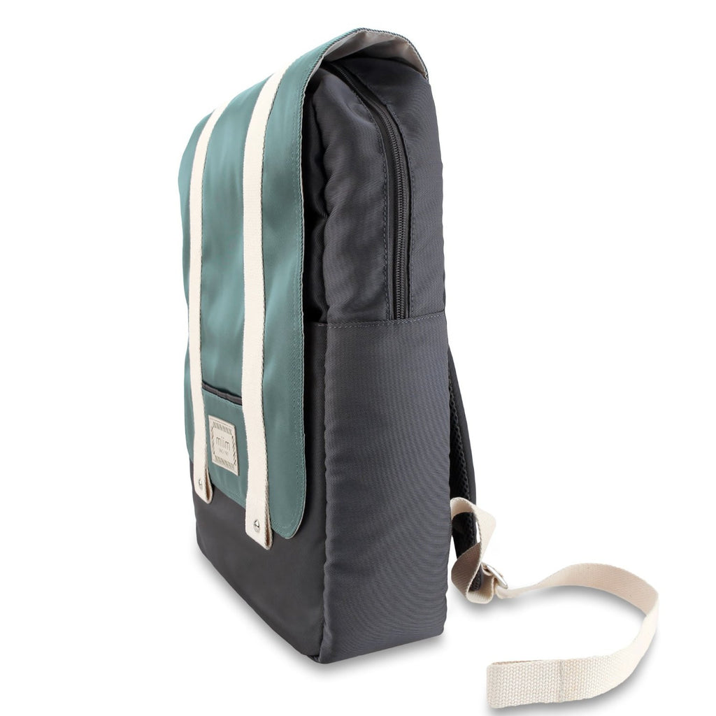 Macaron Backpack for Laptops up to 15" (Gray and Blue) – miimmiim